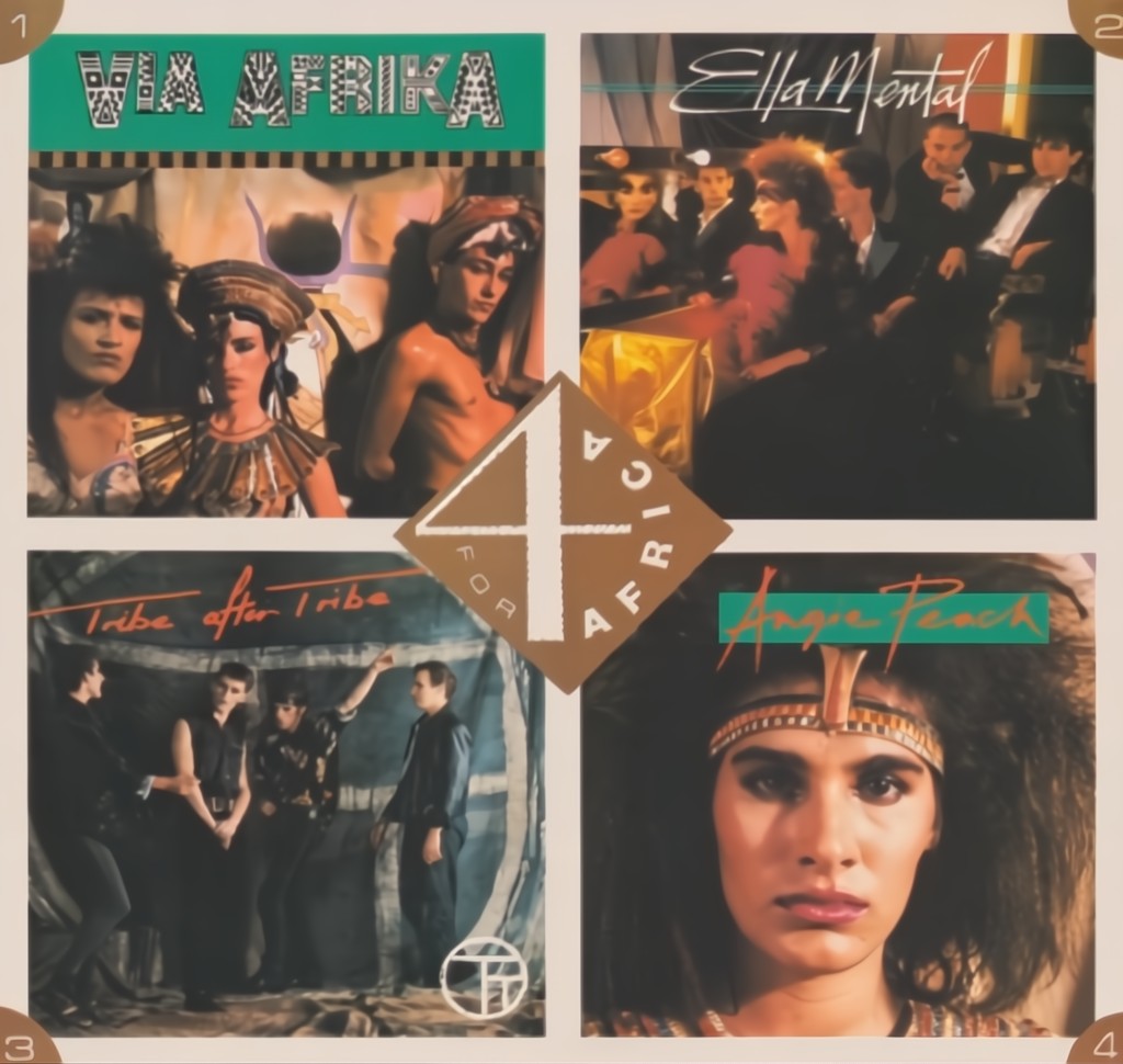 South African Music History: 4 For Africa, a 12″ EP released in 1985 ...